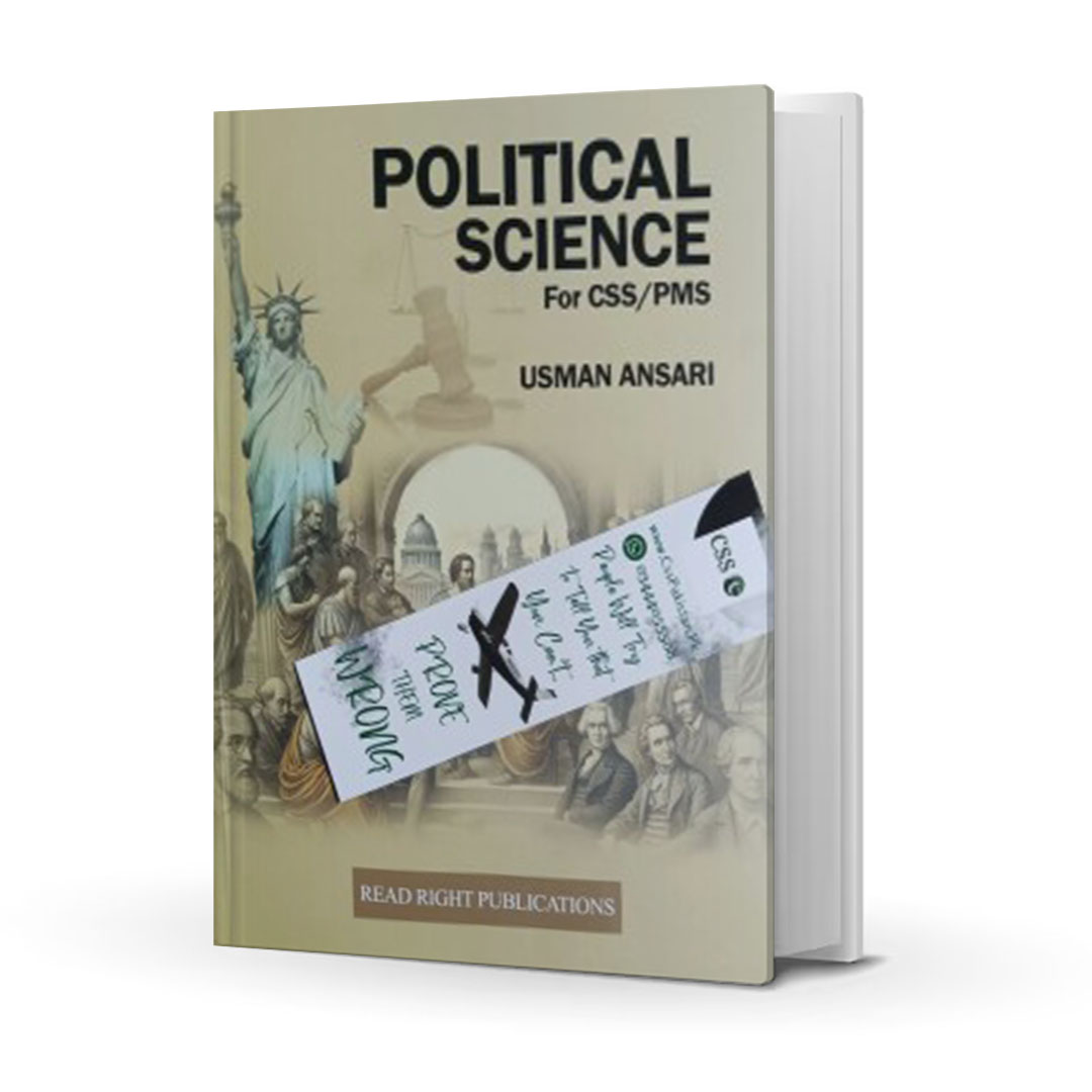 Political Science for CSS/PMS Paper 1 and 2 by Usman Ansari Read Right ...