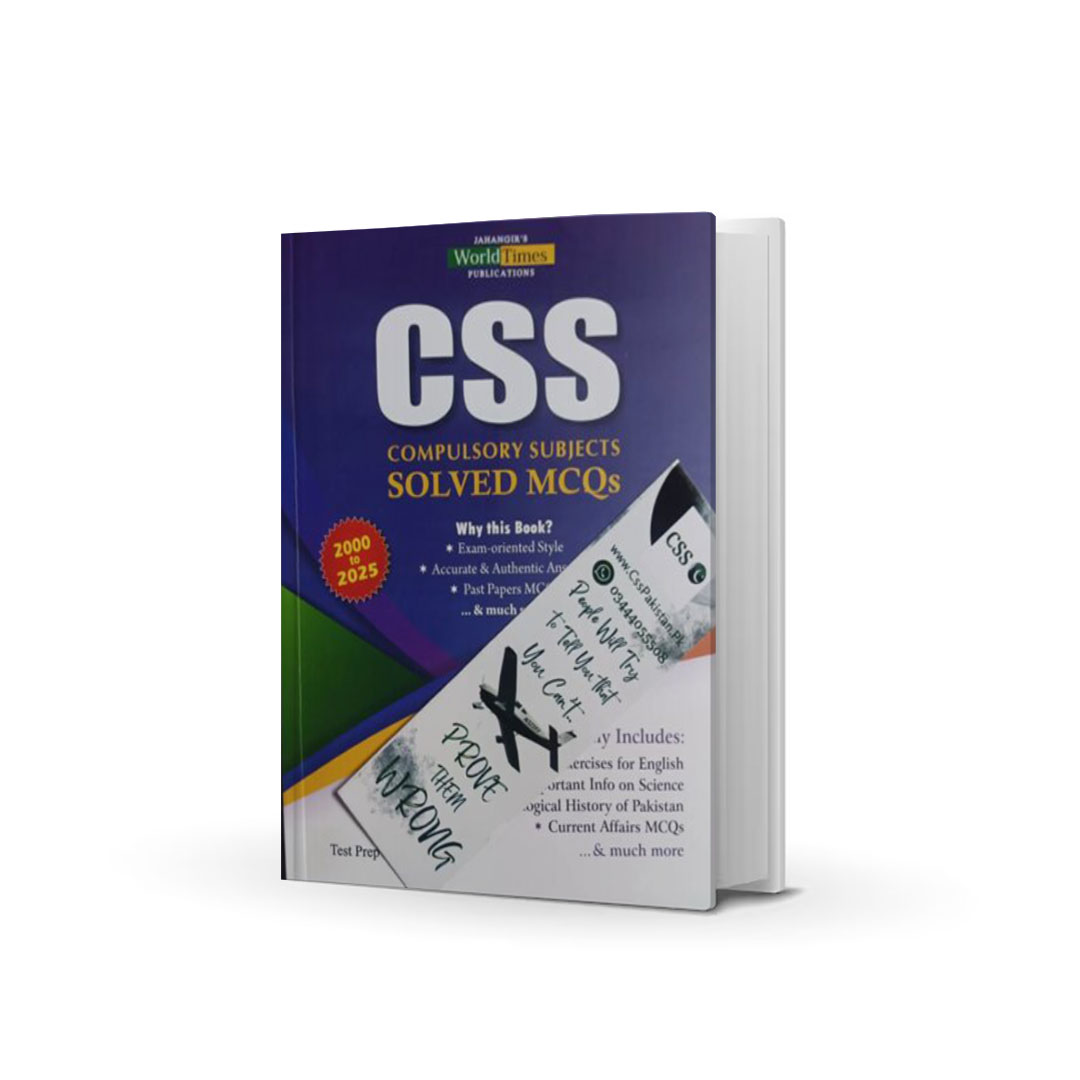 CSS Compulsory Subjects Solved Past Papers MCQs (2000-2025) by JWT ...