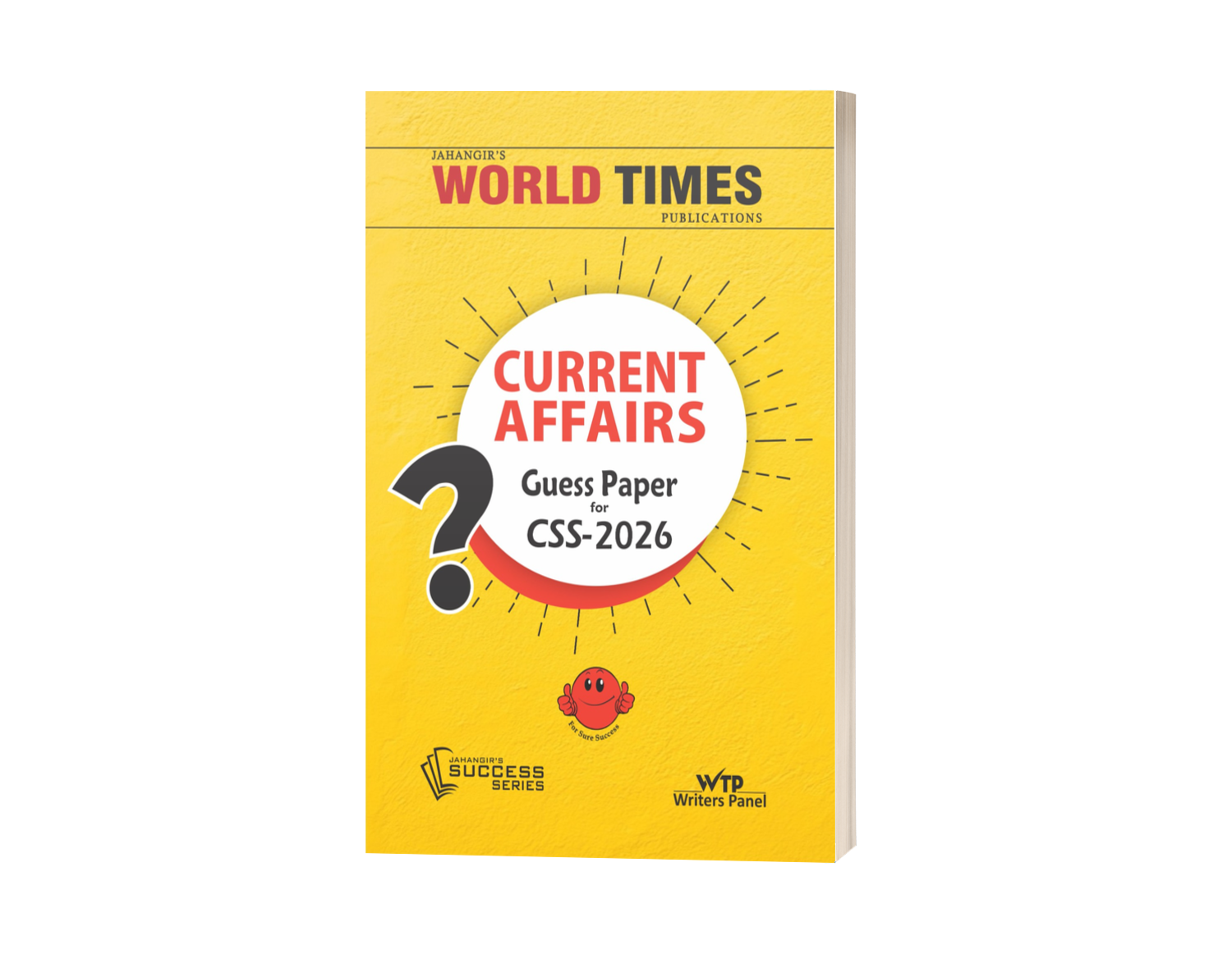 Guess Papers for CSS-2026: Current Affairs by JWT - BookDeals.pk